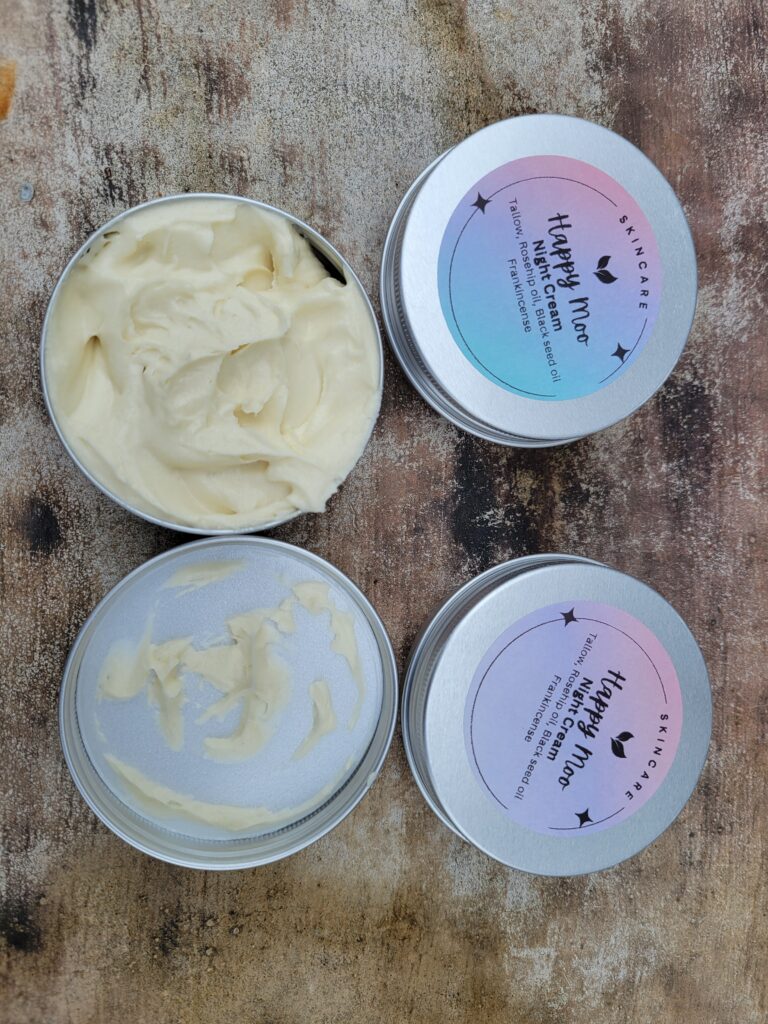 Happy Moo Tallow based Moisturising Night Cream - happymoo